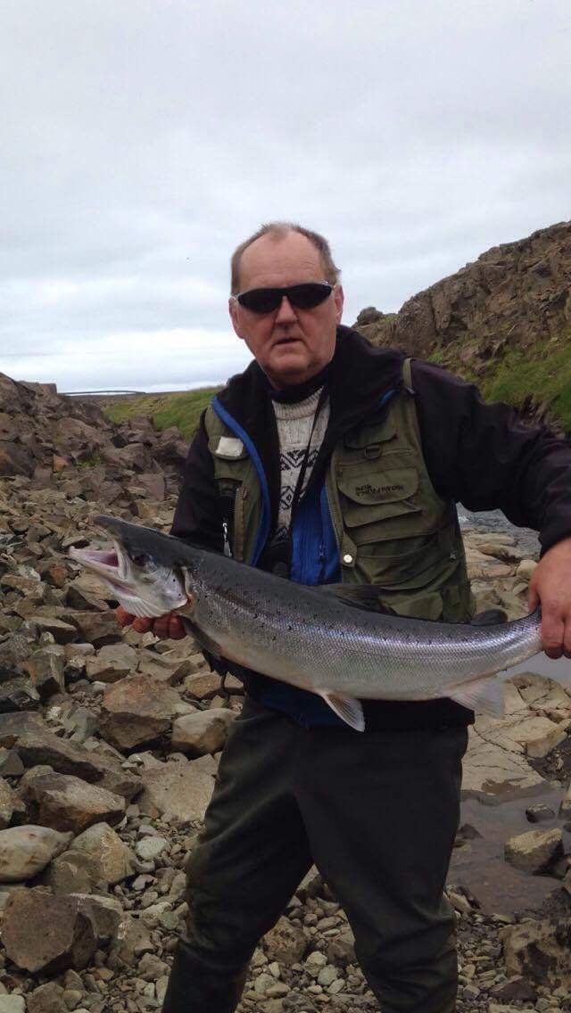 Stórlax úr Hallá - Lax-á Angling Club